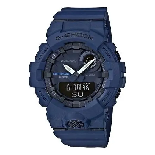 Casio G-shock Analog-digital Watch With Bluetooth Connectivity - Blue