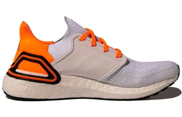 Adidas Ultraboost 20 Athletic Sneakers - White/black