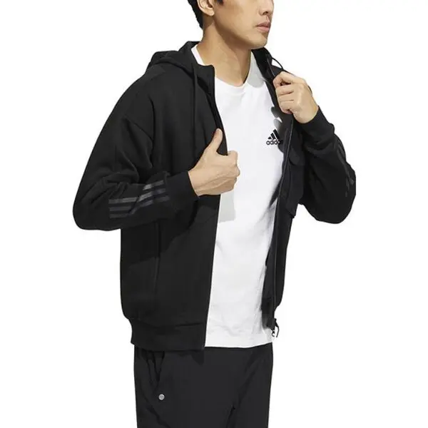 Adidas Logo Zip-up Hoodie