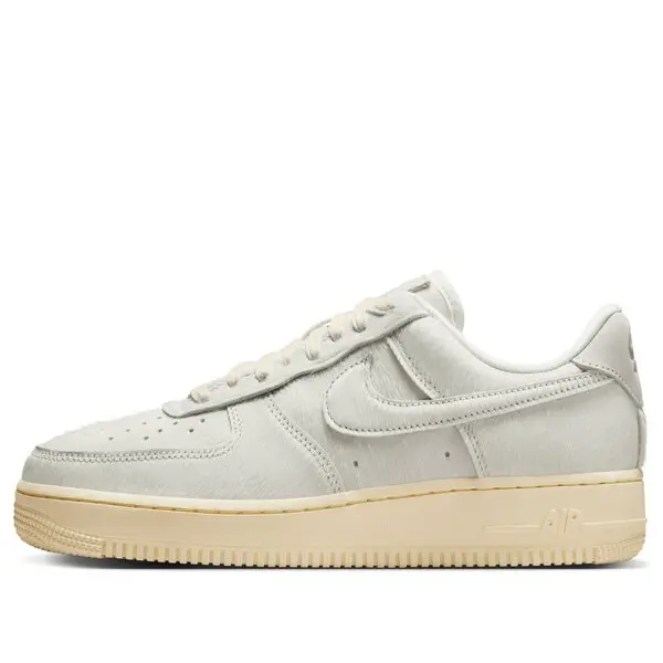 Nike Force 1 Low '07 'sail Pony Hair' Sneakers - Sail/muslin