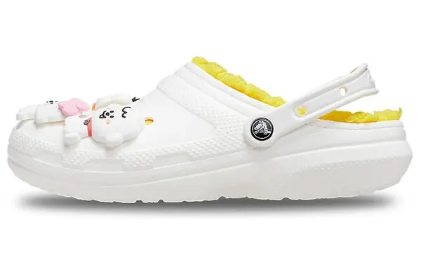 CROCS Classic Cozy Clogs With Embellishments - Multi-color