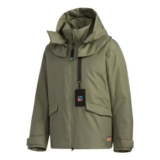 Adidas Originals Down Jacket With Detachable Layers And Multiple Pockets - Default Color