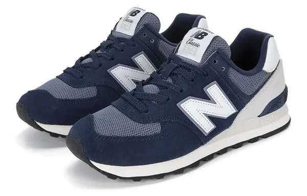 NEW BALANCE 574 Classic Sneakers - Black/grey/white