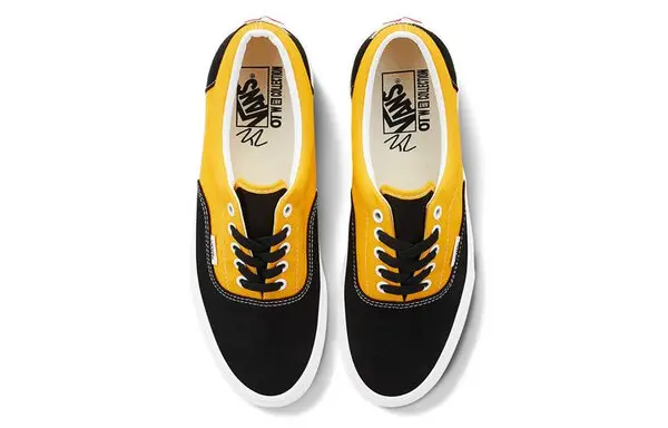 VANS Era Low Top Sneakers - Black/yellow