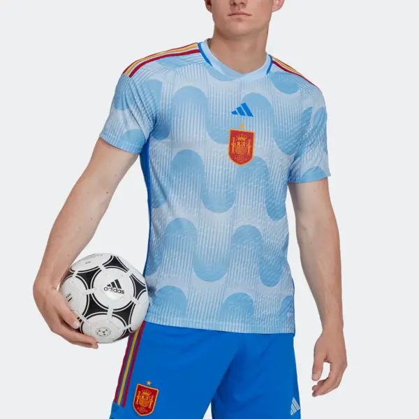 Adidas Spain 2022-2023 World Cup Away Authentic Jersey