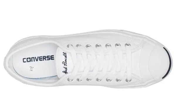 CONVERSE Jack Purcell Leather Low Top Sneakers - Standard White