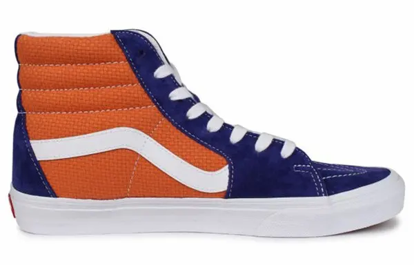 VANS Ua Sk8-hi High Top Sneakers - Blue/orange