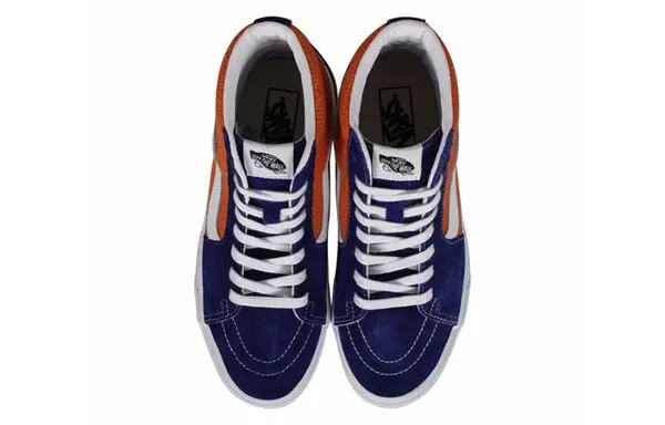 VANS Ua Sk8-hi High Top Sneakers - Blue/orange