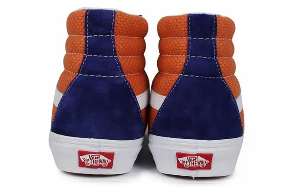 VANS Ua Sk8-hi High Top Sneakers - Blue/orange