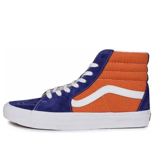 VANS Ua Sk8-hi High Top Sneakers - Blue/orange