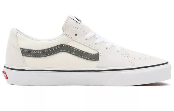 VANS Sk8-low "utility Pop" Sneakers - White/green