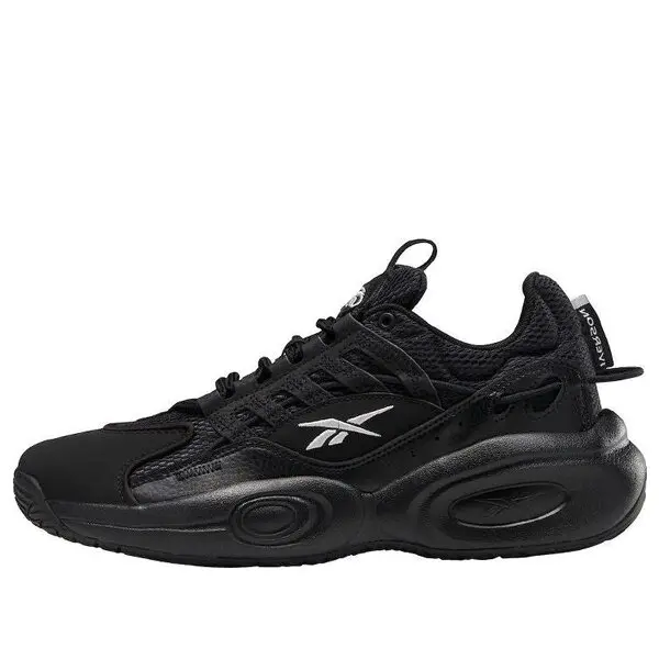 REEBOK Solution Mid " Silver Metallic" Sneakers - Black
