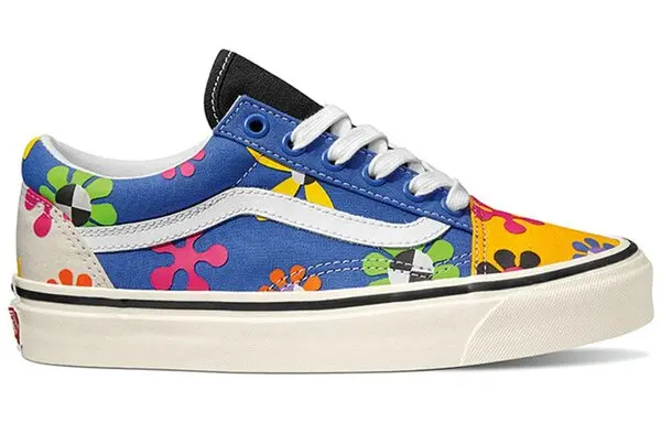 VANS Old Skool 36 Dx Anaheim Factory Psychedelic Floral Sneakers - Multi-color