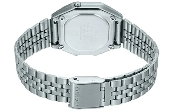 Casio Water Resistant Digital Watch - Silver