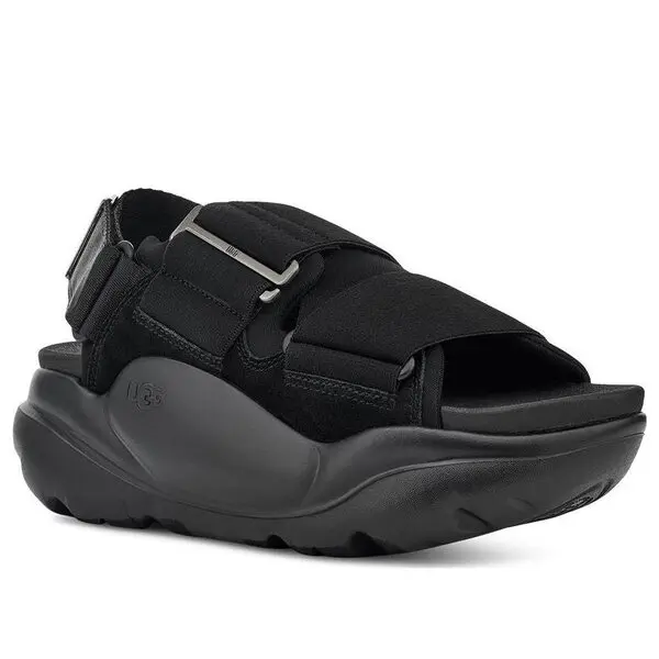 UGG La Street Sandal Suede - Black
