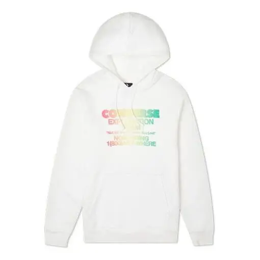 CONVERSE Exploration Team Pullover Hoodie - White