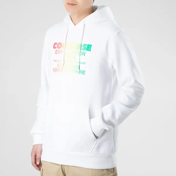 CONVERSE Exploration Team Pullover Hoodie - White