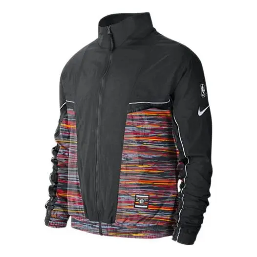 Nike Brooklyn Nets Track Jacket - Black