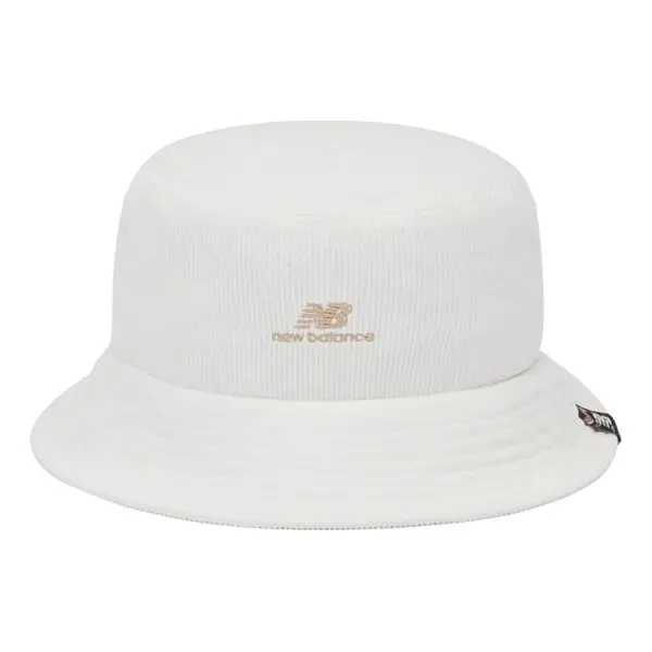NEW BALANCE Corduroy Bucket Hat - White