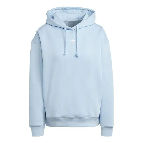 Adidas Logo Hoodie - Blue Dawn