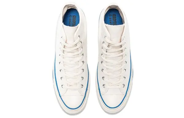 CONVERSE Undefeated X Chuck 70 High "parchment" Lace-up Sneakers