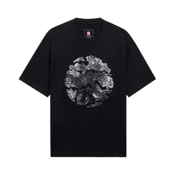 LI-NING Love Nature Graphic T-shirt 'black