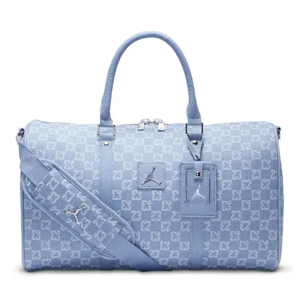 JORDAN Air Monogram Duffel Bag 25l - Denim