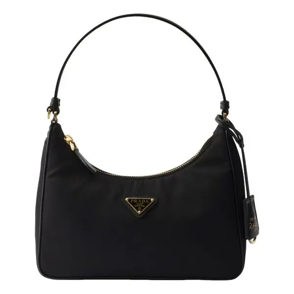 Prada Re-edition 2005 Re-nylon And Saffiano Mini Bag - Black