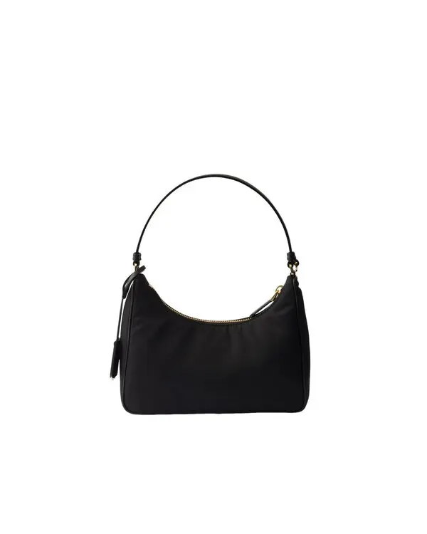 Prada Re-edition 2005 Re-nylon And Saffiano Mini Bag - Black