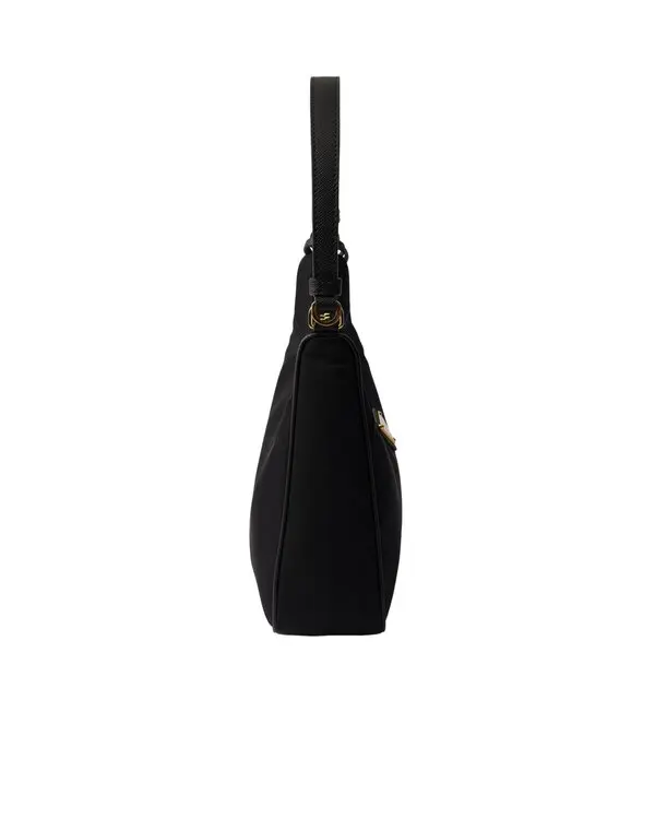 Prada Re-nylon And Saffiano Mini Bag - Black