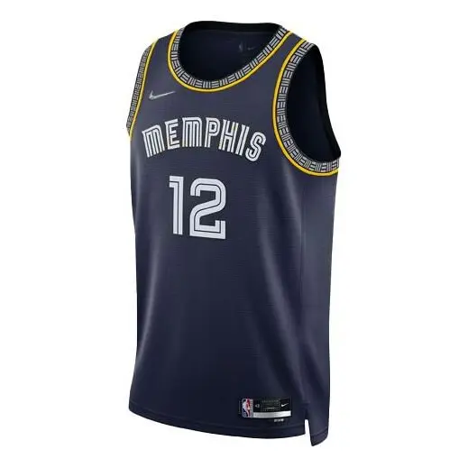 Nike Nba Memphis Grizzlies Ja Morant 12 Jersey - Navy