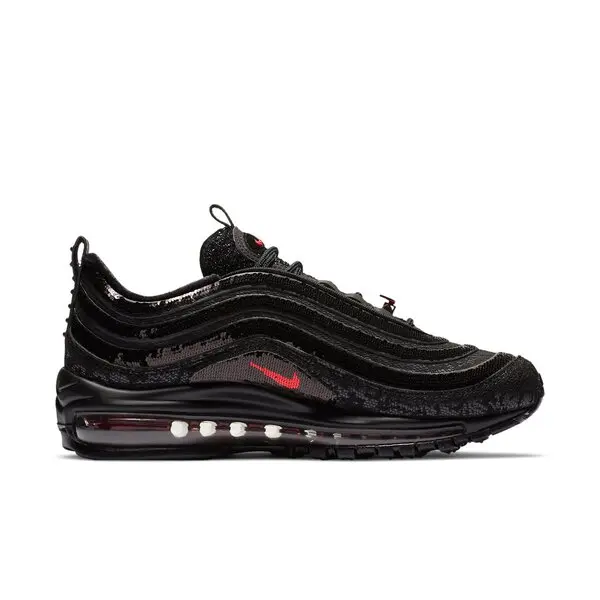 Nike Max 97 Sequined Sneakers - Black/red