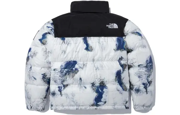 The North Face Fw22 Logo Down Jacket - Multi Color