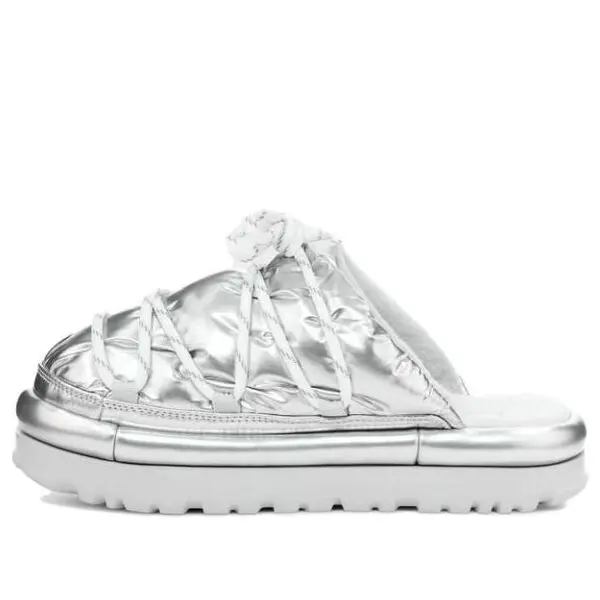UGG Hi Shine Spaceslider Slide - Silver