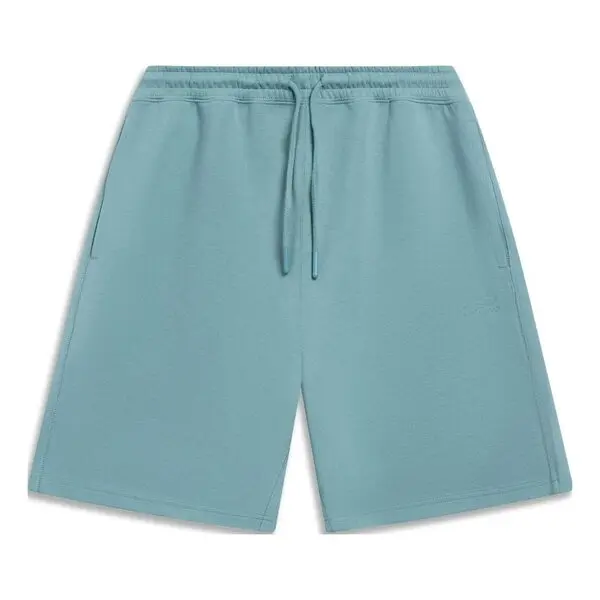 LI-NING Chinese Color Label Logo Shorts - Teal