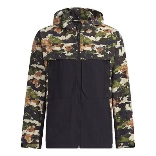 Adidas Festiv Aop Wb Hooded Jacket - Brown