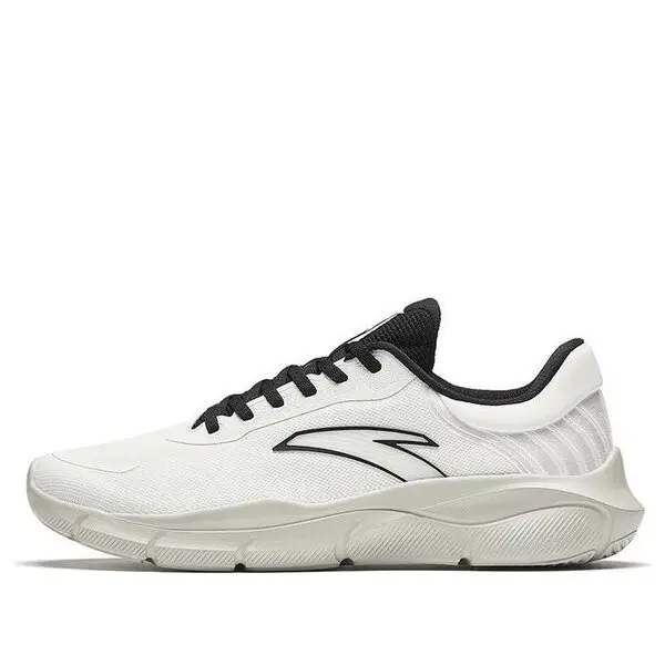 ANTA Athletic Lace-up Sneakers - White/black/grey