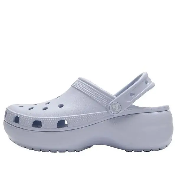 CROCS Classic Platform Clogs - Blue