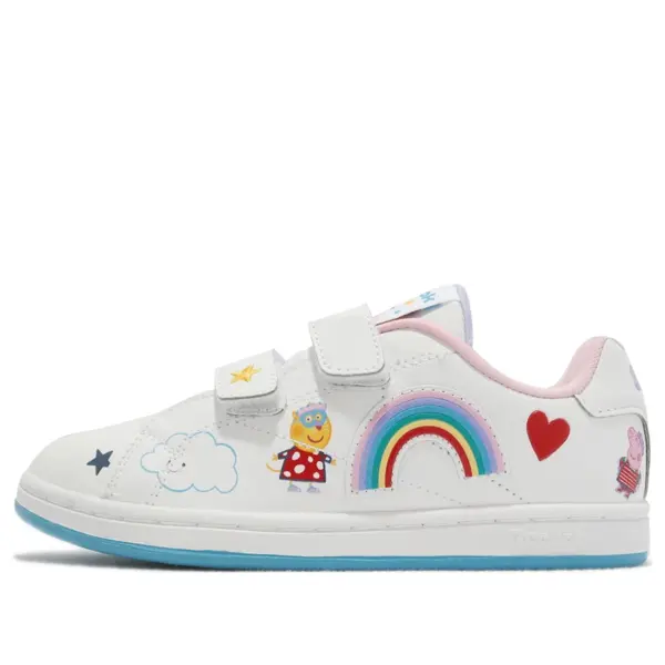 REEBOK X Peppa Pig Royal Complete Cln 2.0 2v "suzy Sheep, Candy Cat And Teddy" Casual Sneakers - White