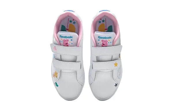 REEBOK X Peppa Pig Royal Complete Cln 2.0 2v "suzy Sheep, Candy Cat And Teddy" Casual Sneakers