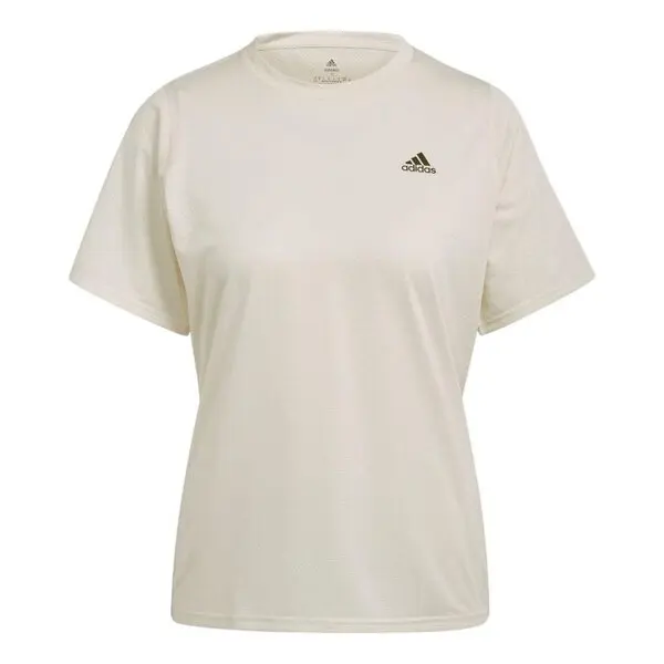 Adidas Aeroready Running T-shirt - Beige