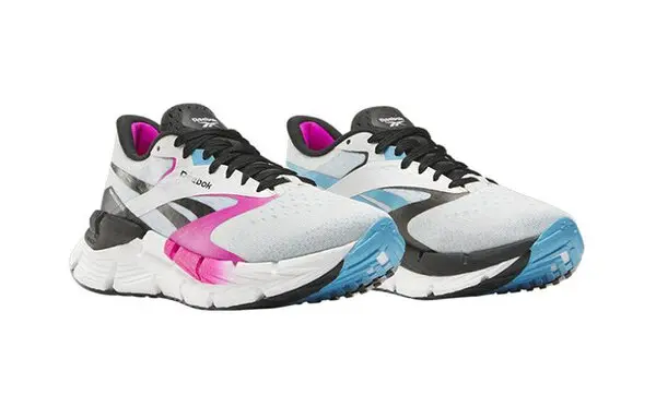 REEBOK Floatzig Symmetros Athletic Sneakers - White/pink/black
