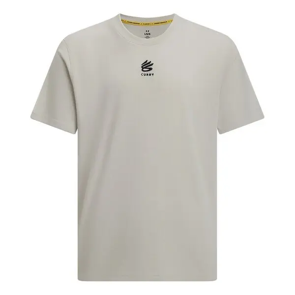 Under Armour Curry Tour Graphic T-shirt 'grey Black - Grey/black