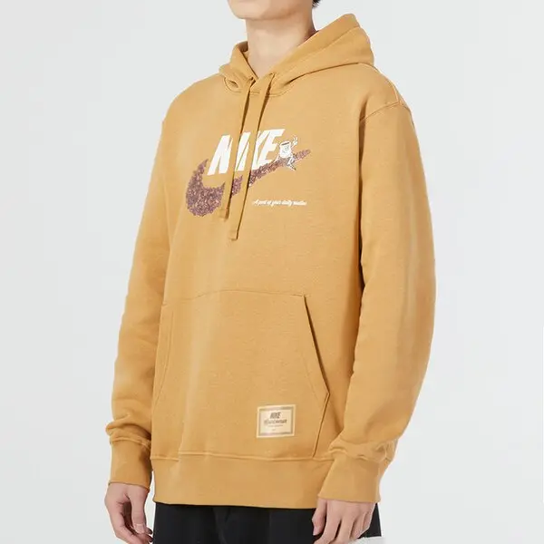 Nike Graphic Hoodie - Gold