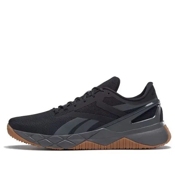 REEBOK Athletic Low Top Sneakers - Black/gray