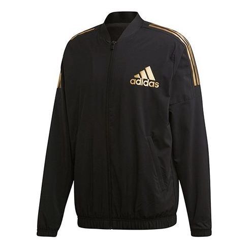 Adidas Casual Training Track Jacket - Black