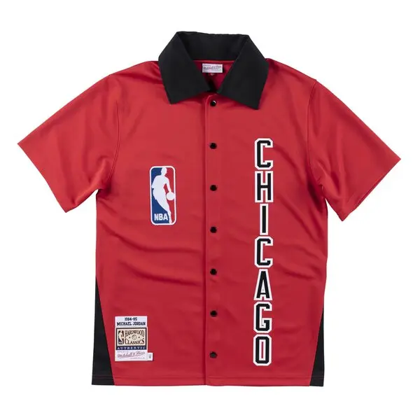 Mitchell & Ness Chicago Bulls 1984-85 Michael Jordan Authentic Shooting Shirt - Red