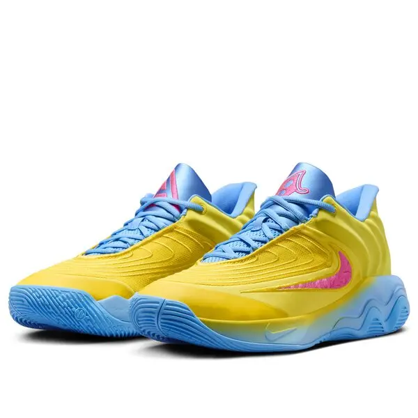 Nike Giannis Immortality 4 Ep Sneakers - Lightning/university Blue/barely Volt