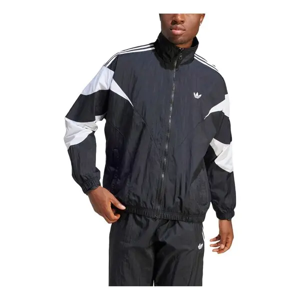 Adidas Rekive Woven Track Jacket - Black/white