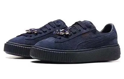 PUMA Suede Platform Gem Sneakers